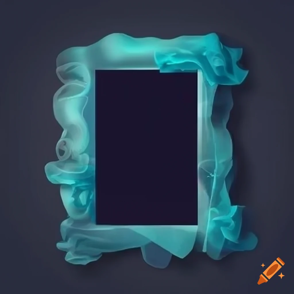 Simple solid ui border on Craiyon