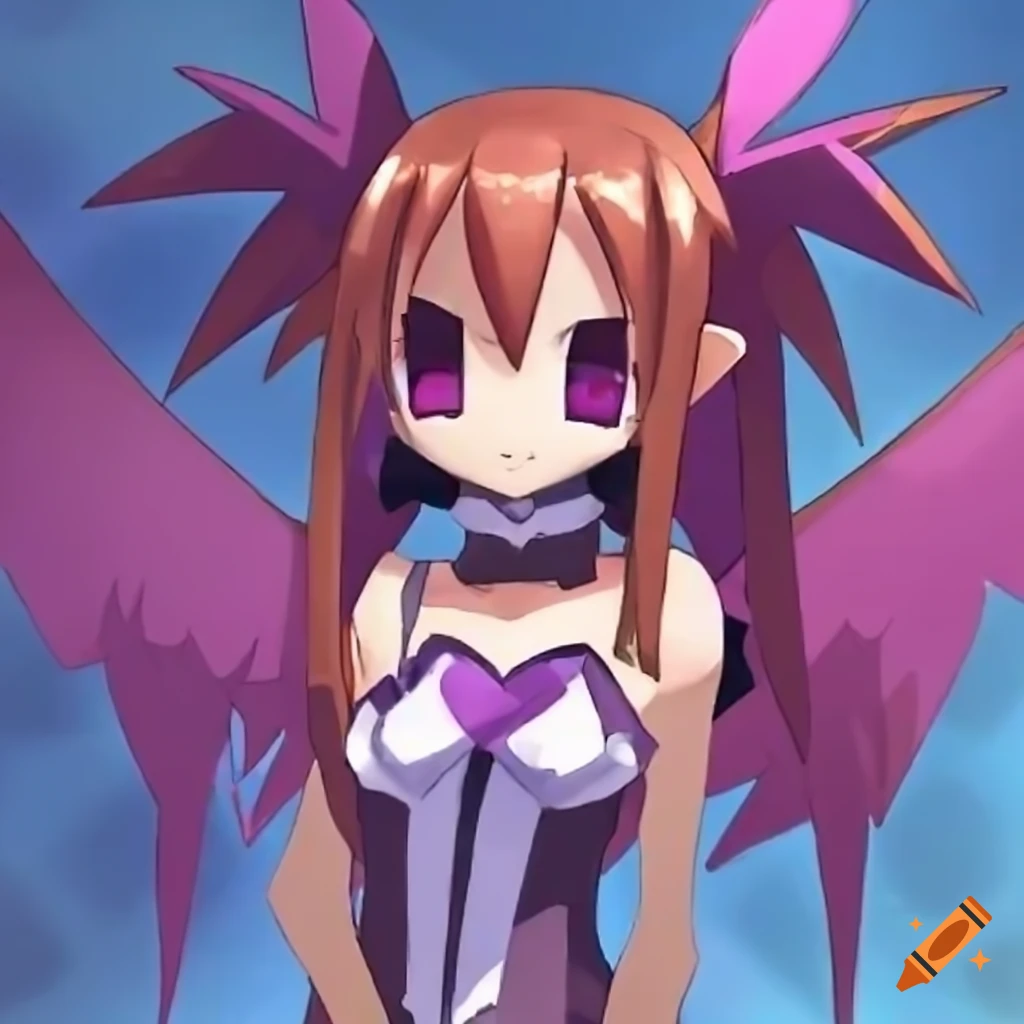 Seraphina from disgaea on Craiyon
