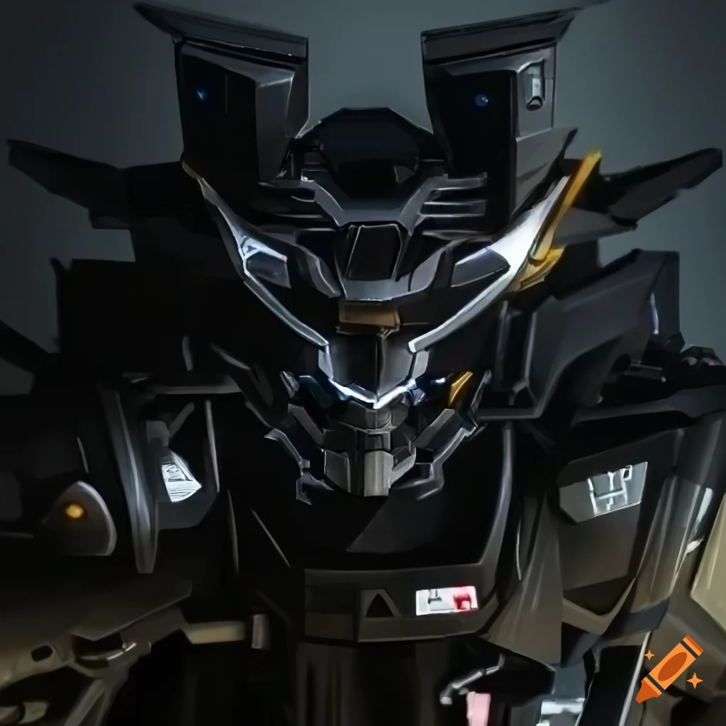 Mech version of master yi from the game league of legends on Craiyon