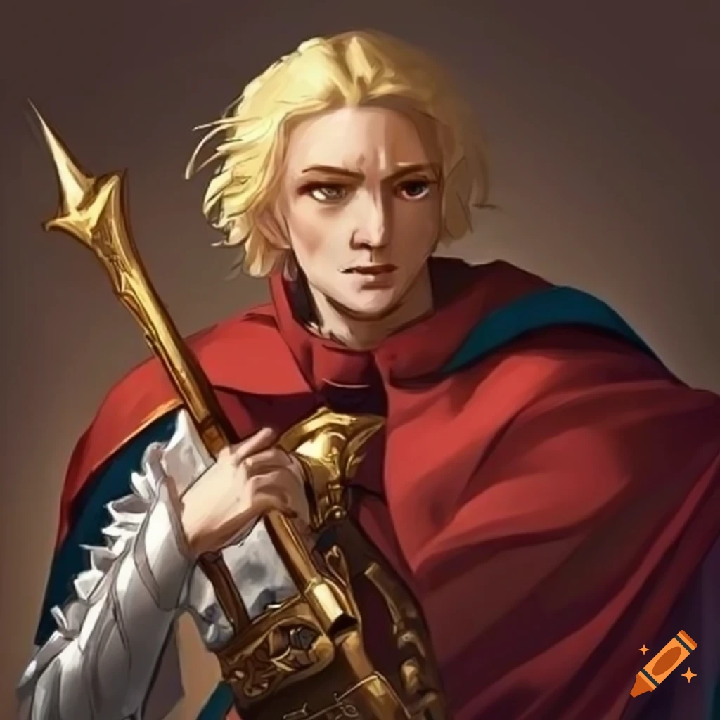 Saint david, the patron saint of wales as a lancer class servant from ...