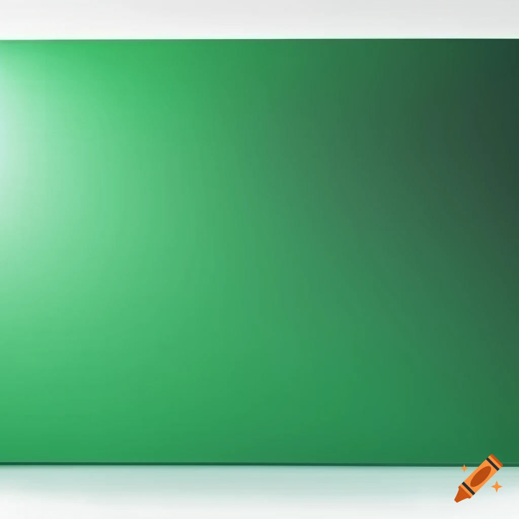 Green rectangle on white background on Craiyon