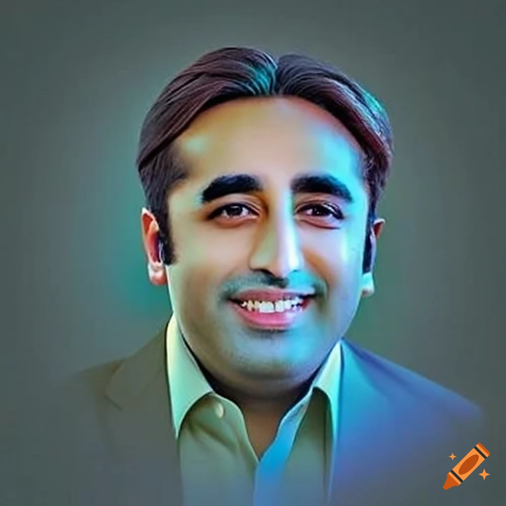 Bilawal bhutto zardari, pakistani politician on Craiyon