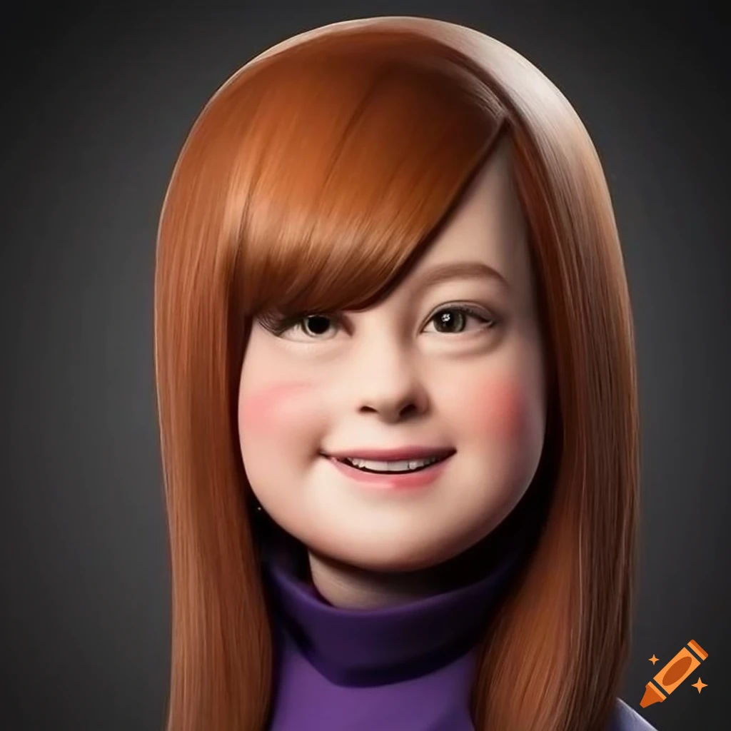 Portrait of mabel pines in high-resolution on Craiyon