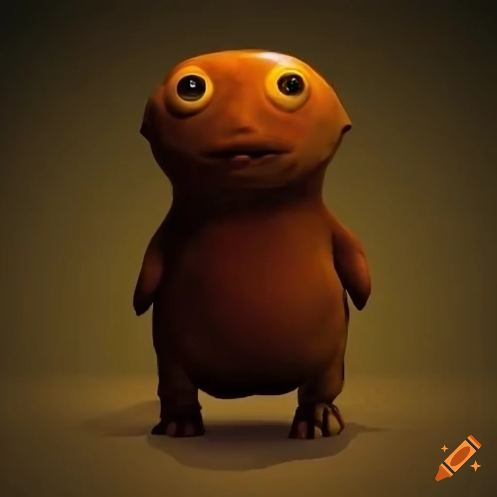 Funny little creature from the backrooms on Craiyon