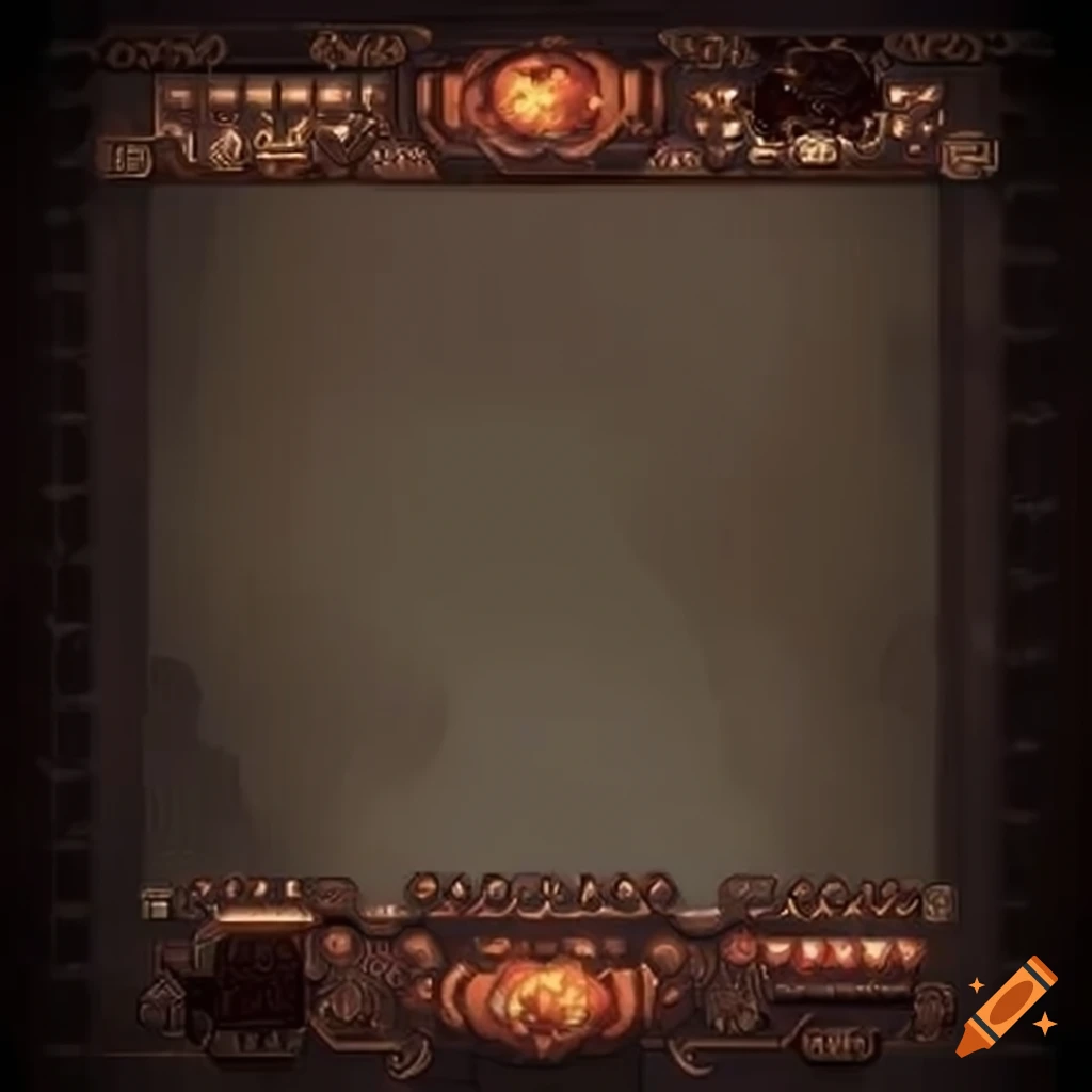 Rpg gear slot ui border on Craiyon