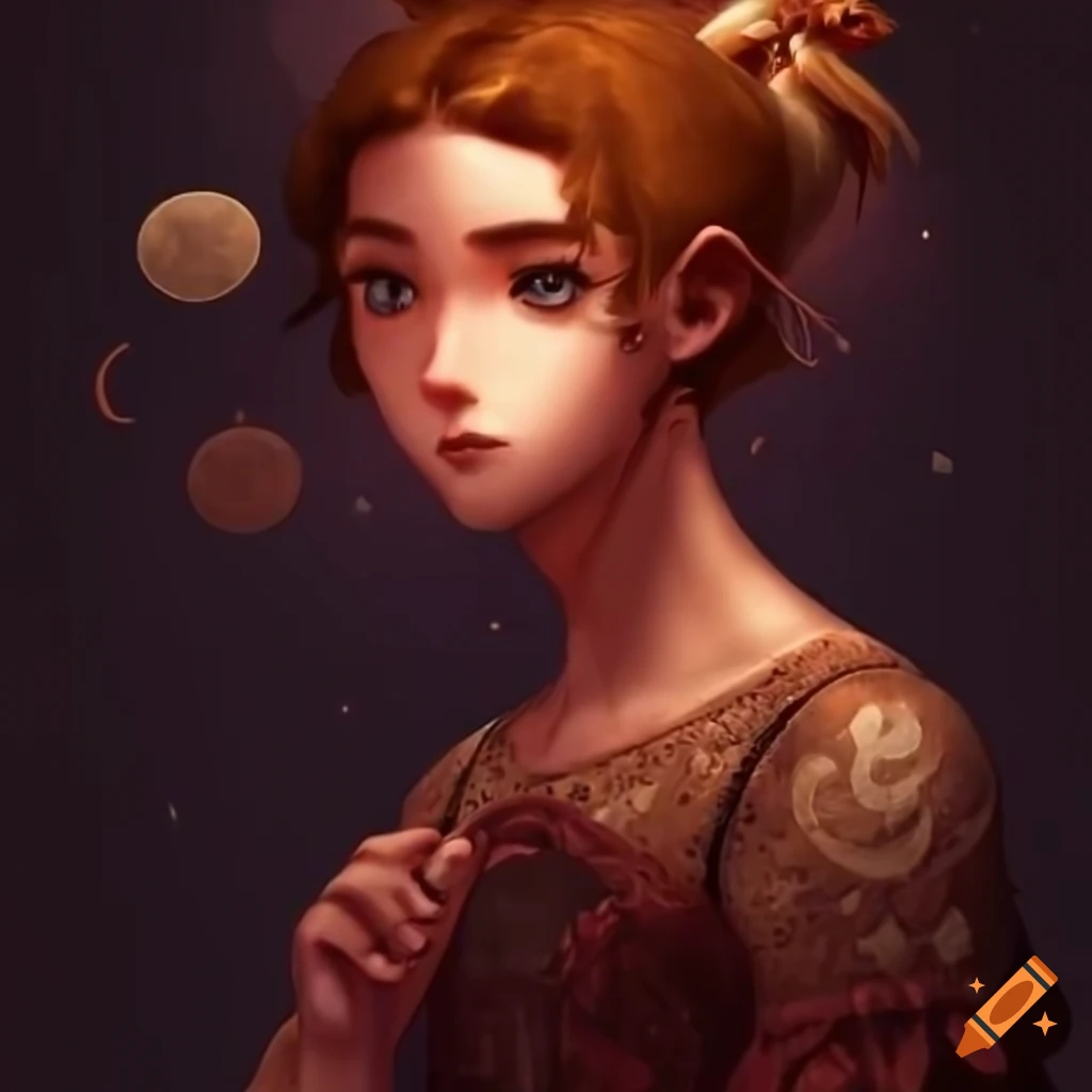 Pearlescent moon on Craiyon