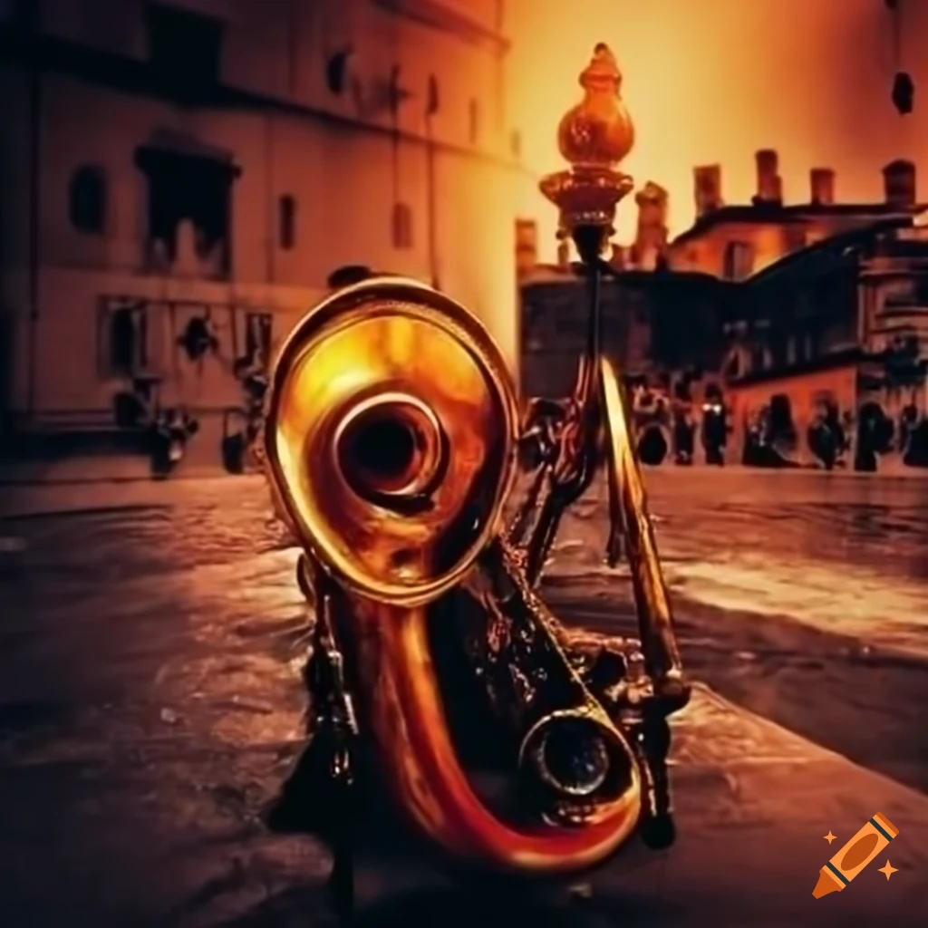 Naples street with traditional italian music performance on Craiyon