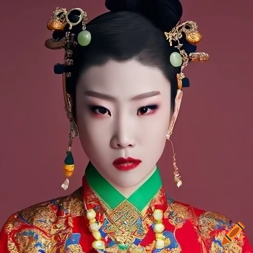 In a hyper-realistic micro shoot, empress mu, also known as empress ...