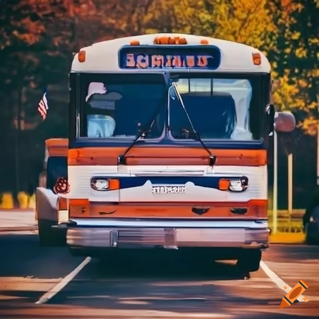 Auburn football bus on Craiyon