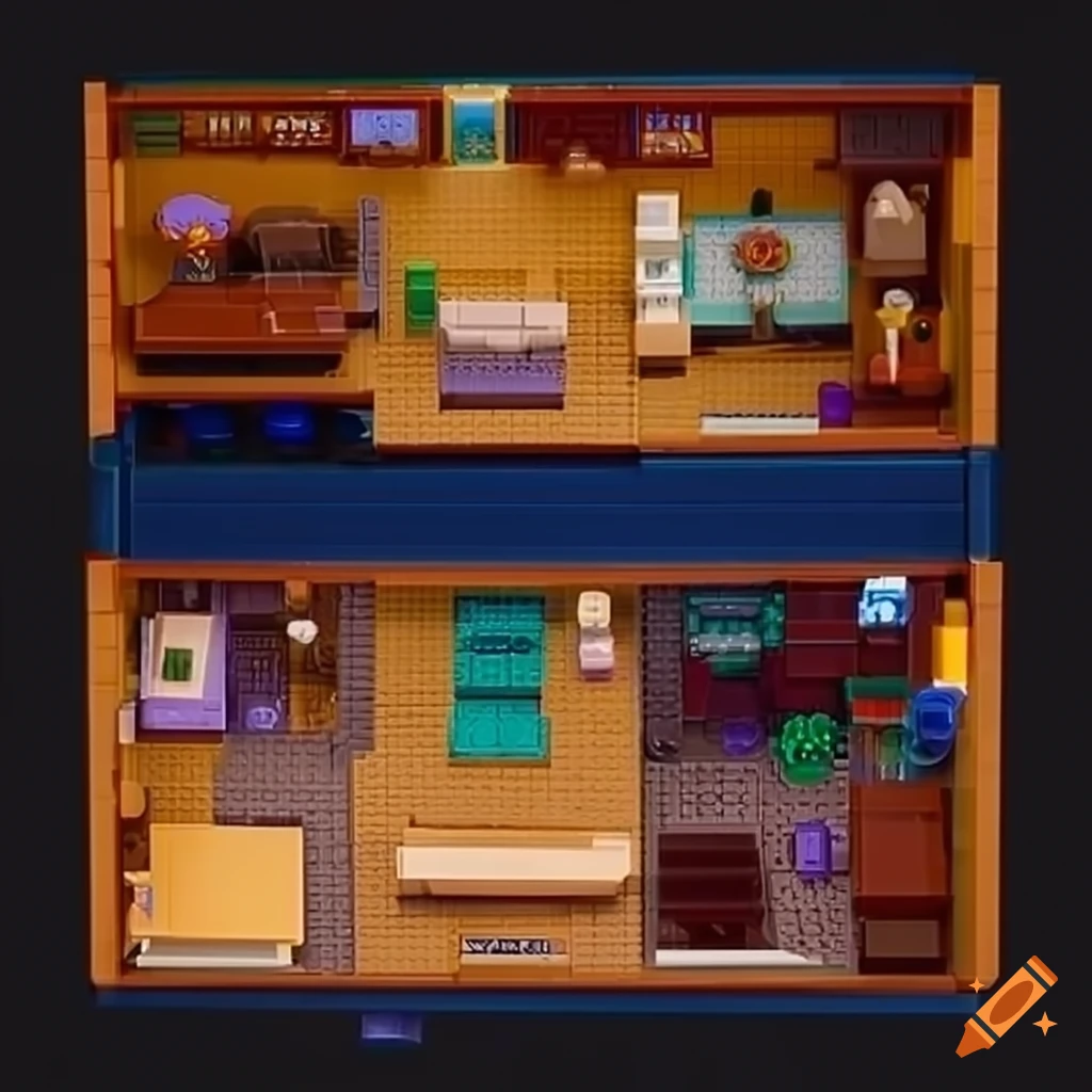 Stardew valley lego set on Craiyon