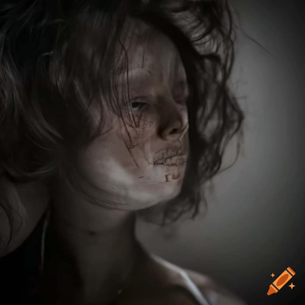 Text: dead inside on Craiyon