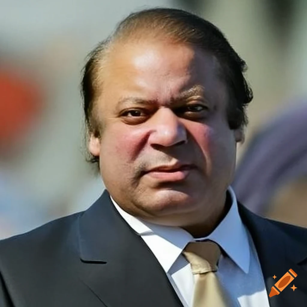 Nawaz sharif on Craiyon