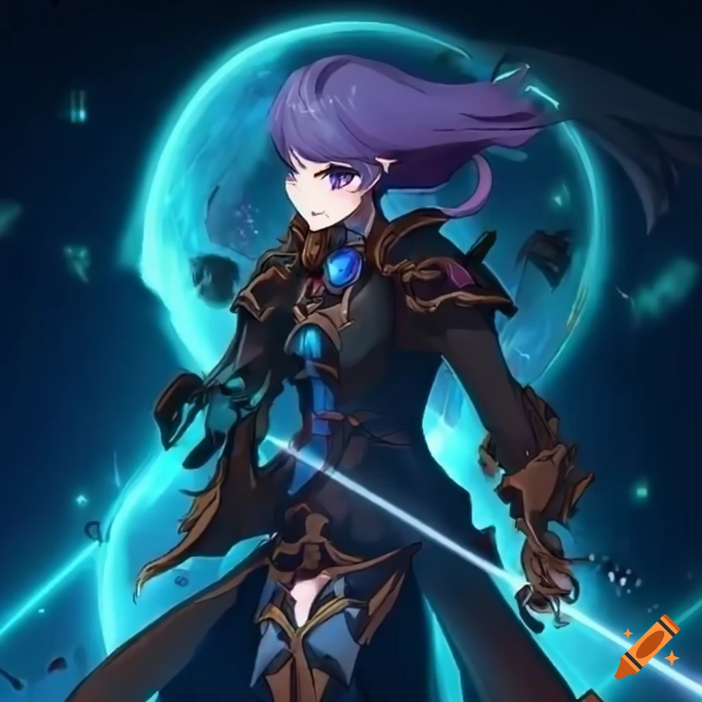 Light bringer track cover in anime style in 4k quality on Craiyon