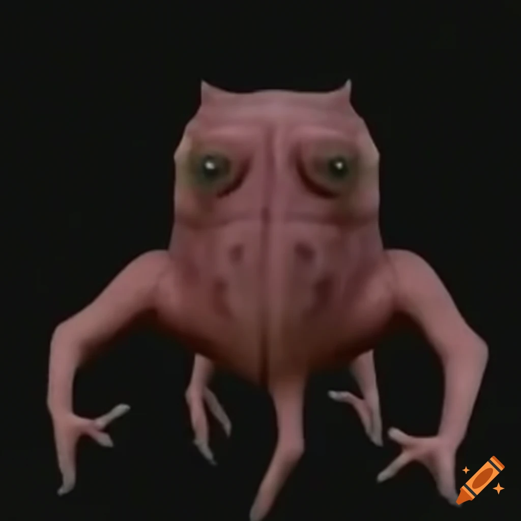 Unusual 3d creature meme on Craiyon