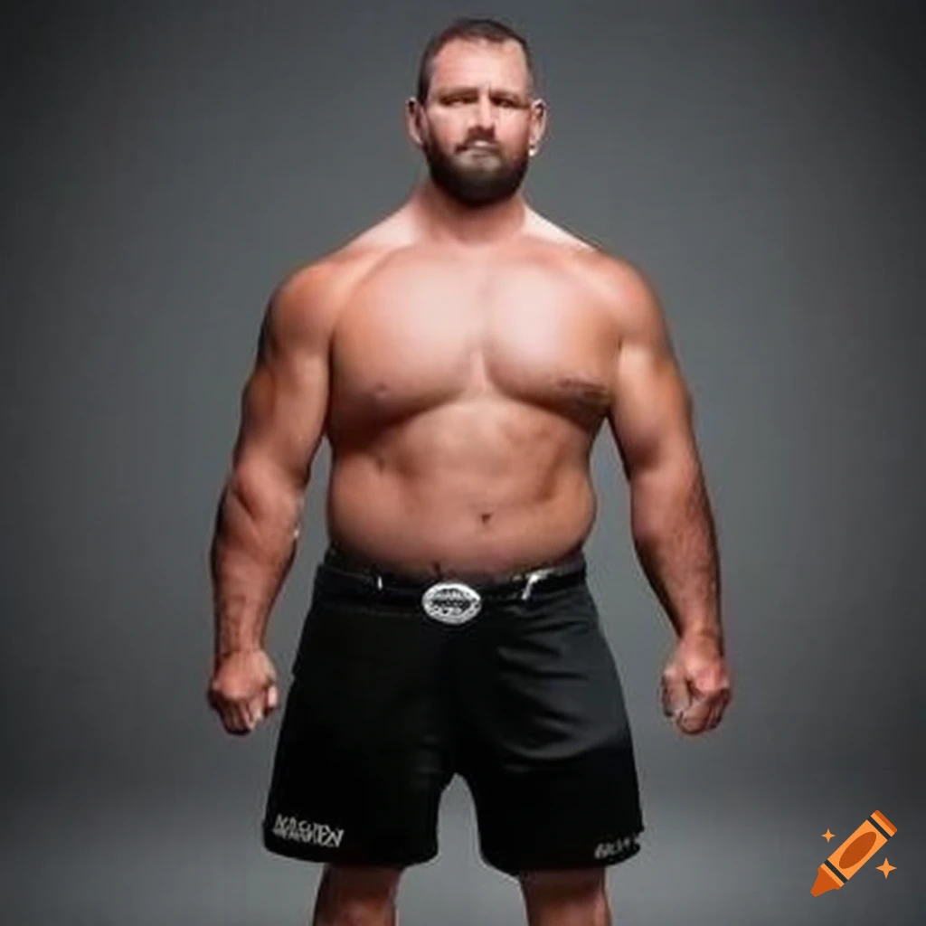 Portrait of a strong 40-year-old spanish man on Craiyon