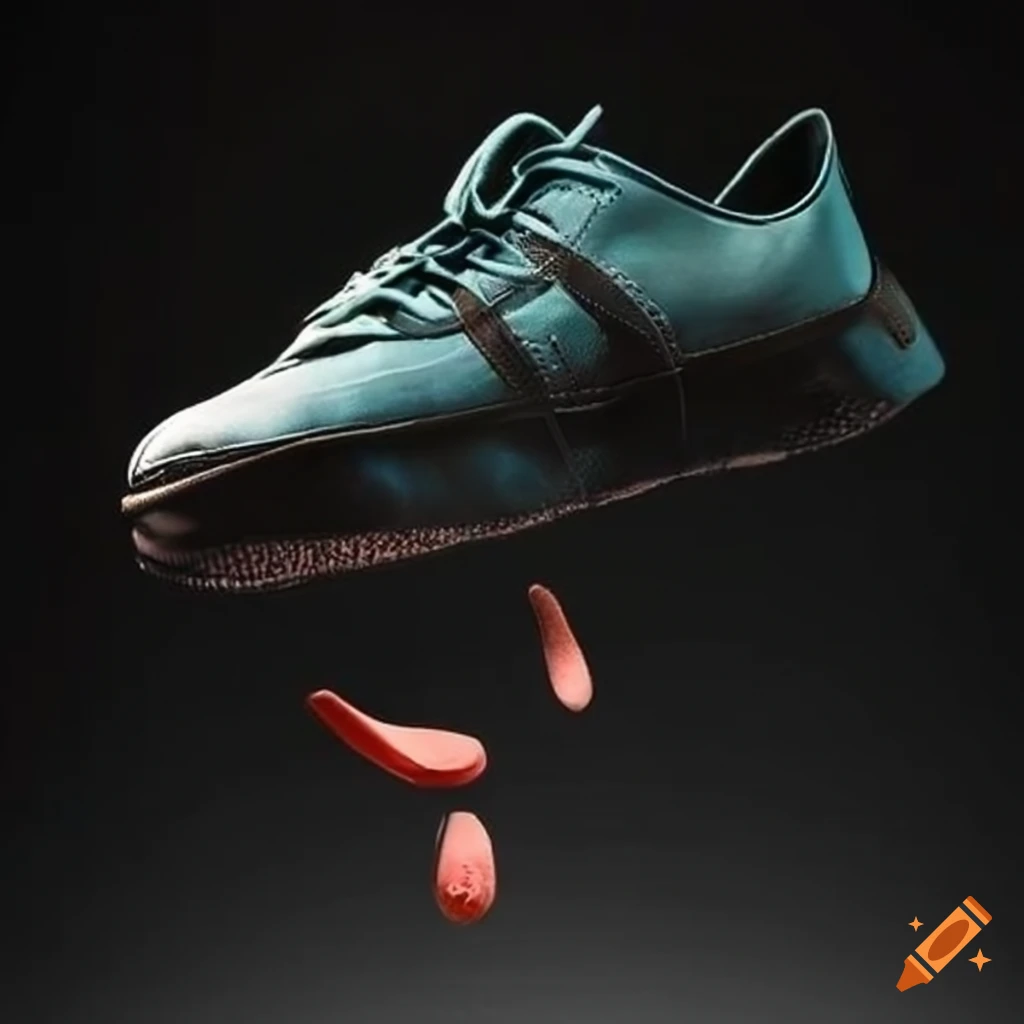 Floating shoes on Craiyon