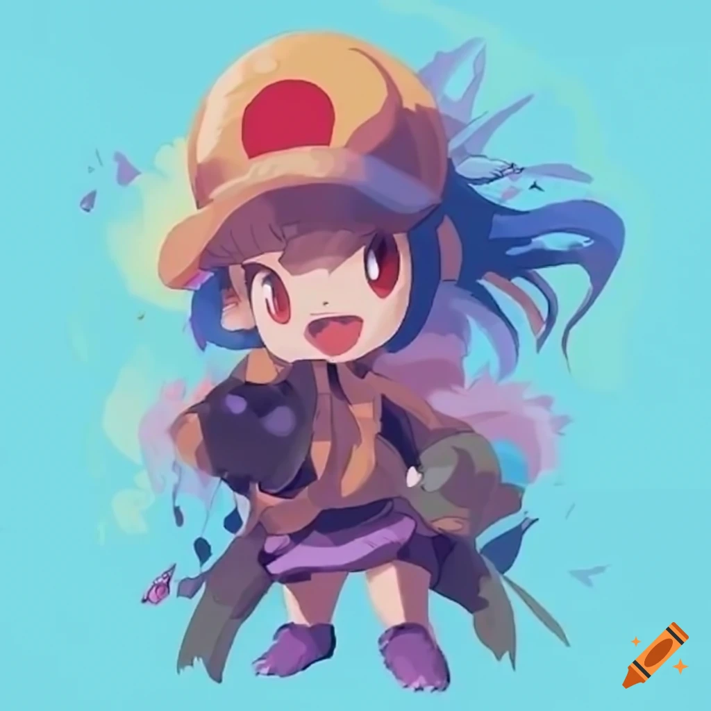 Pokemon character on Craiyon