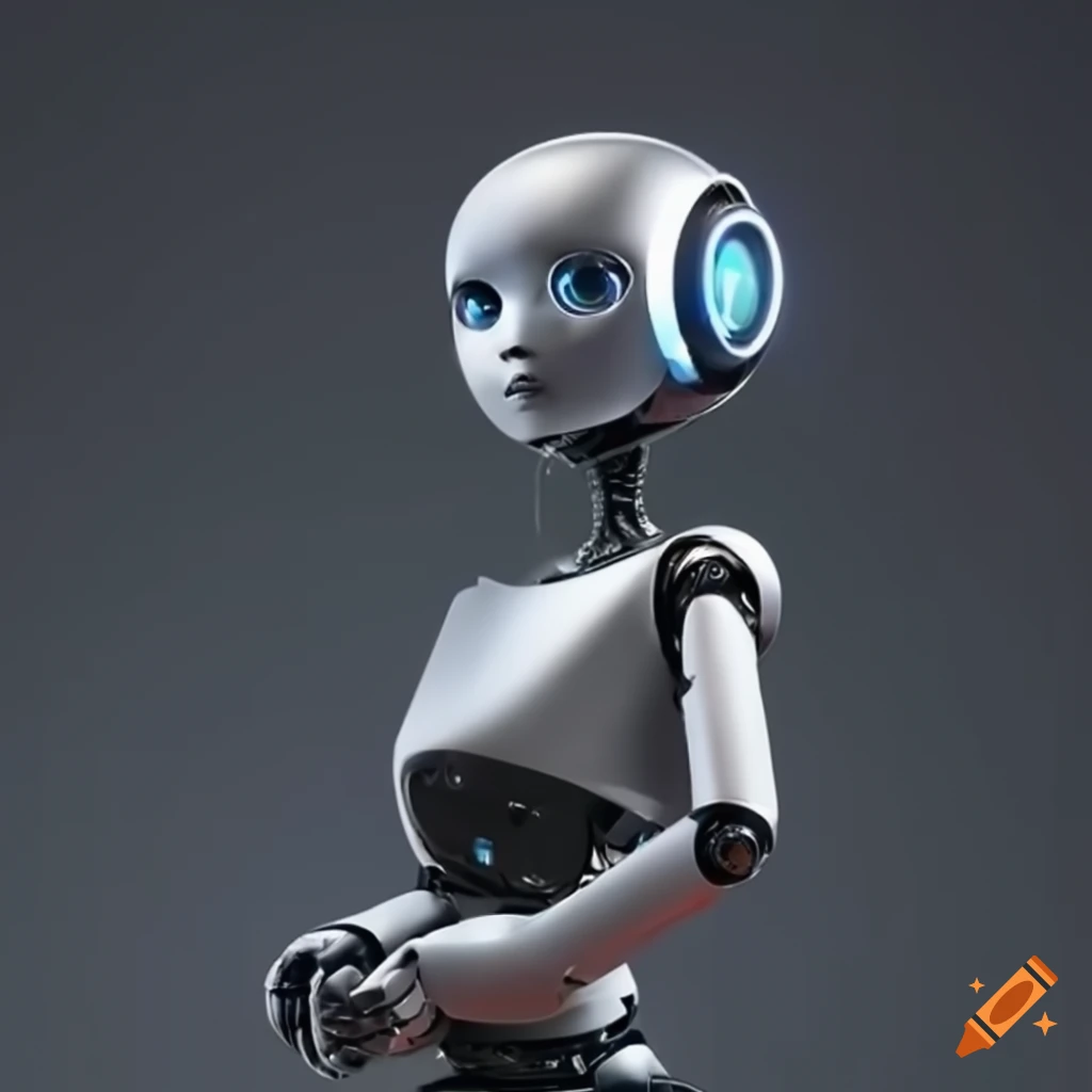 High-tech and elegant robot with advanced gadgetry on Craiyon