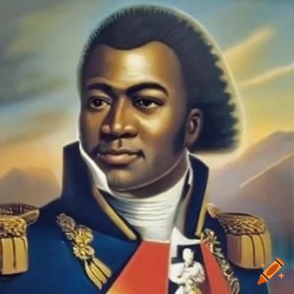 Toussaint louverture, haitian revolutionary 1803 on Craiyon