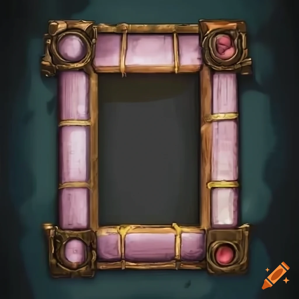 Ui rpg inventory gear slot frame border on Craiyon