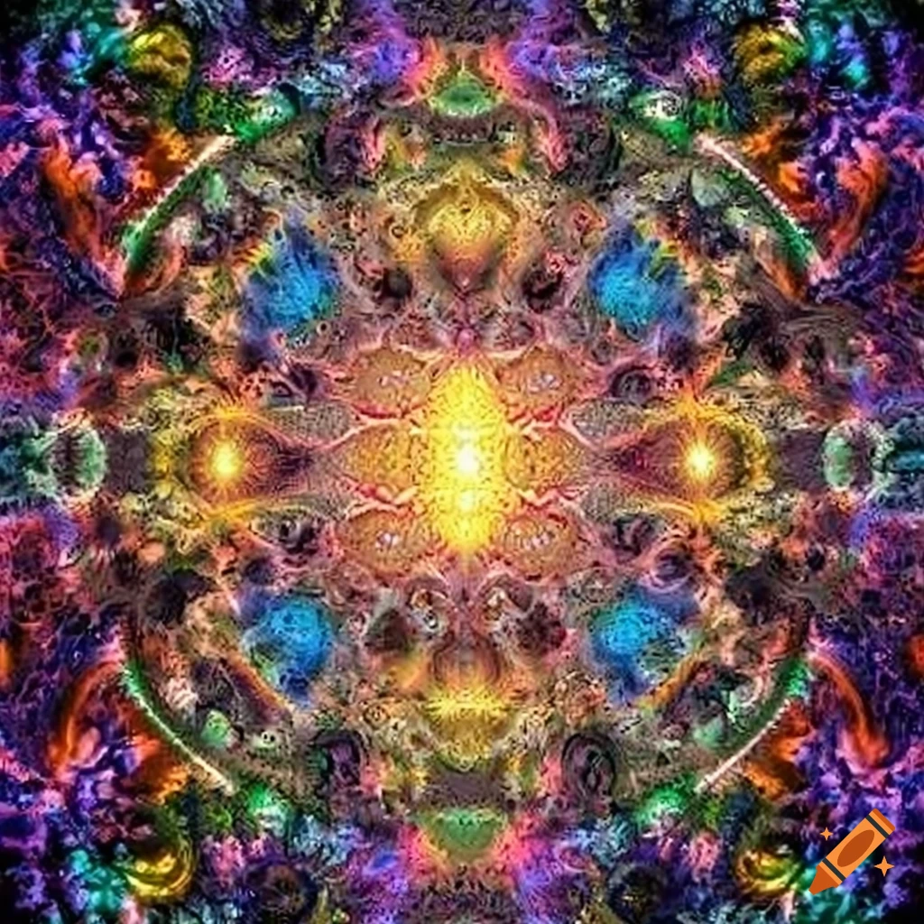 Fractal energy art for person born on 28.8.1967 on Craiyon