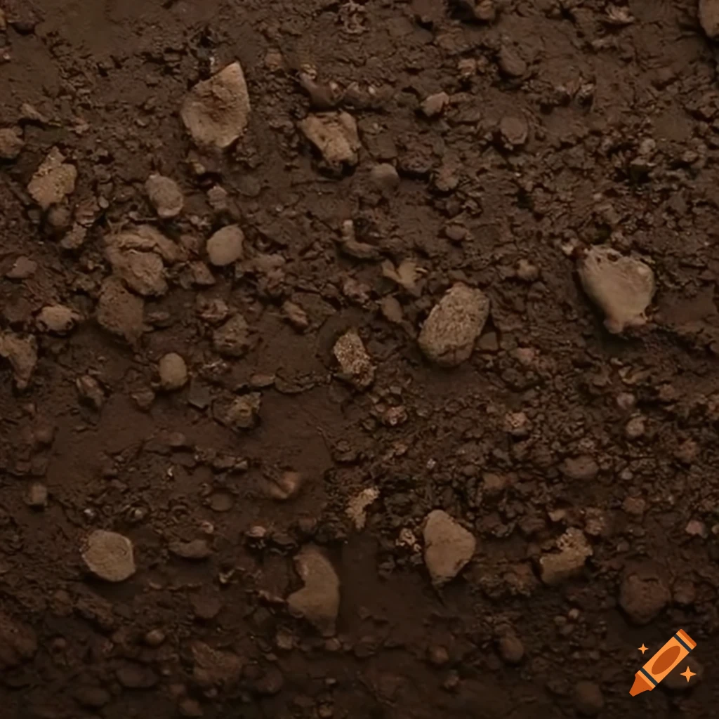 Soil background for PowerPoint presentation on Craiyon
