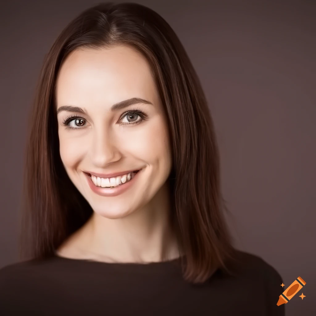 Smiling professional woman recruiter for linkedin on Craiyon