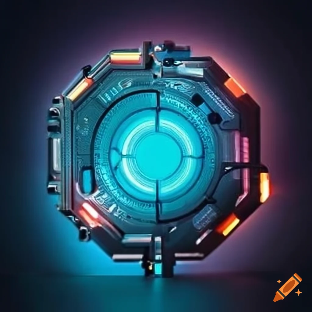 Computer components on Craiyon