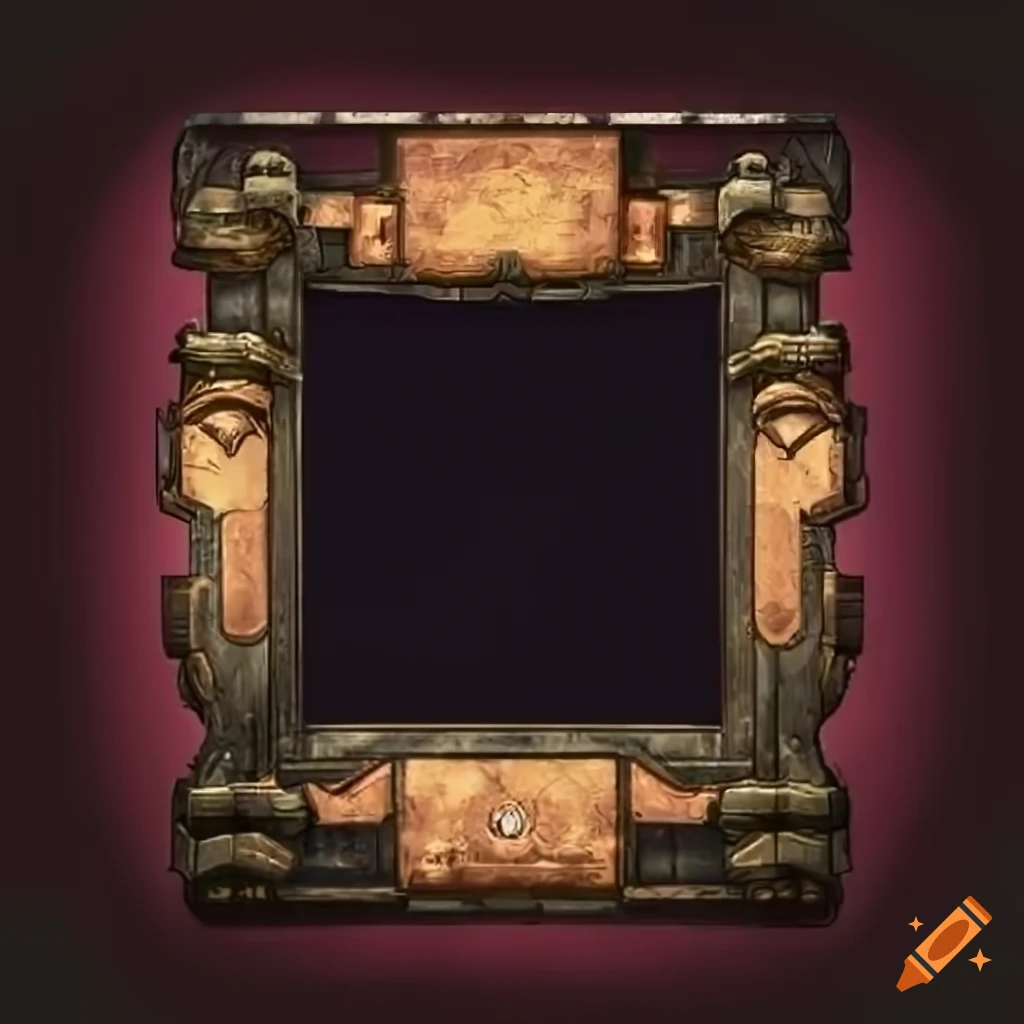 Ui rpg inventory gear slot frame border on Craiyon