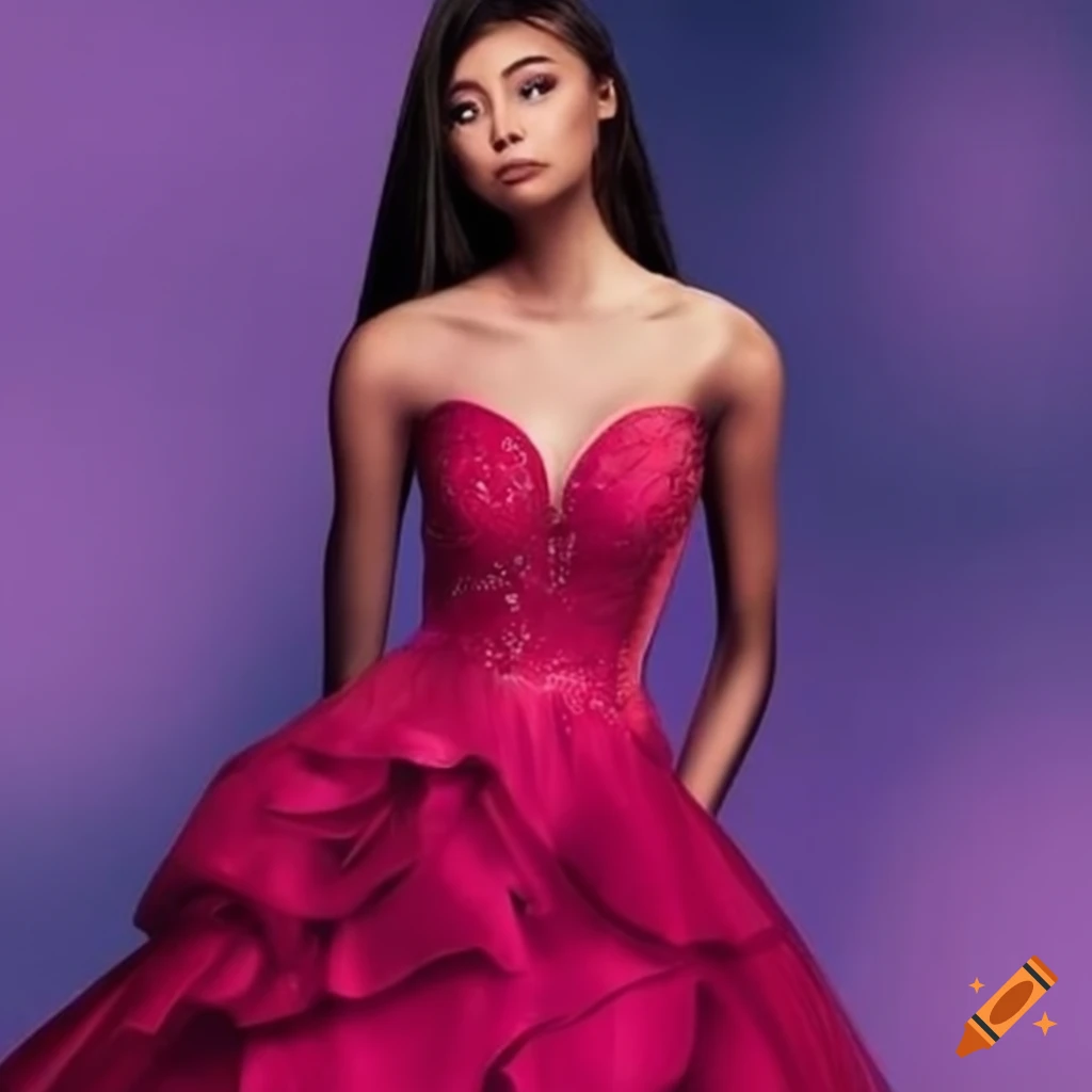 Elegant prom dresses for transgender girls on Craiyon