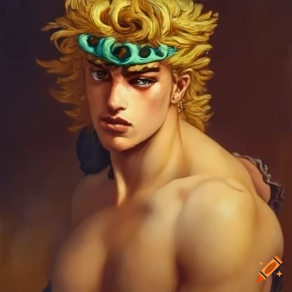 Dio brando painting by alexandre cabanel on Craiyon