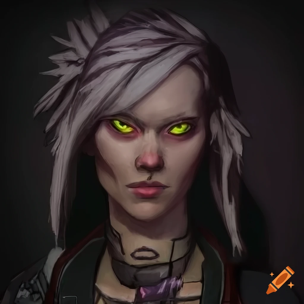 Female Neuromancer/Technomancer from Borderlands series inspired anime ...