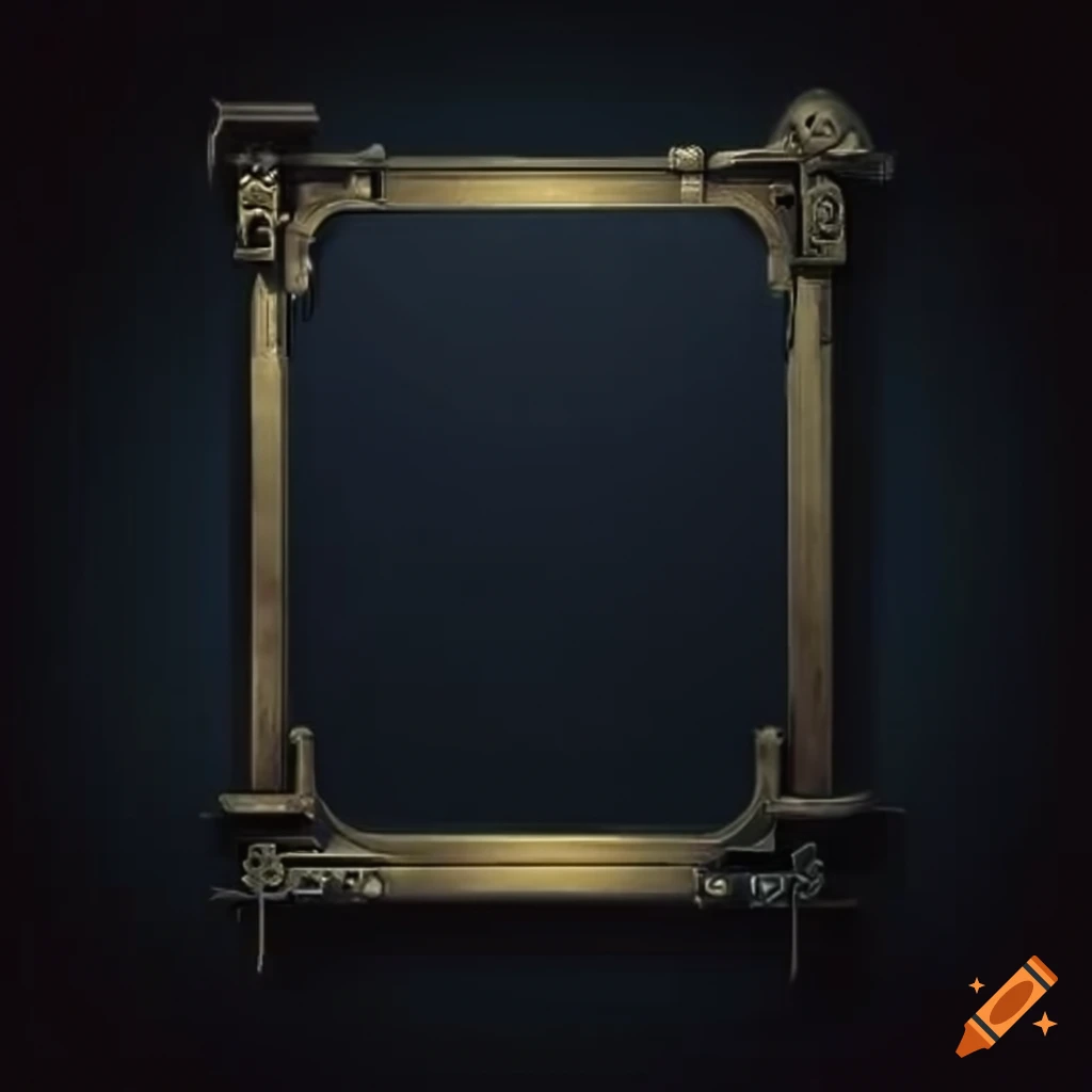 Ui rpg inventory gear slot frame border on Craiyon