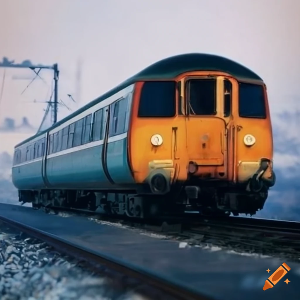 Class 124 DMU train on Craiyon