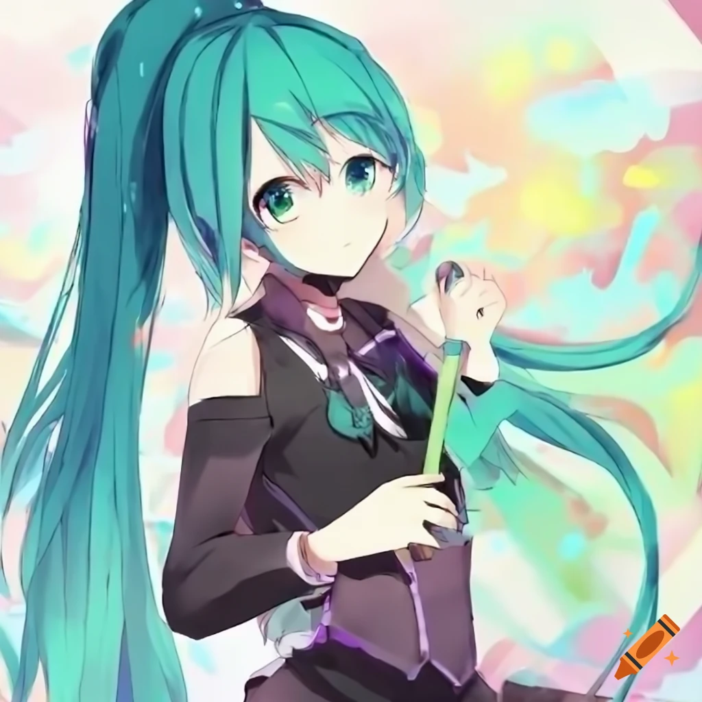 Kohane azusawa from hatsune miku project sekai on Craiyon