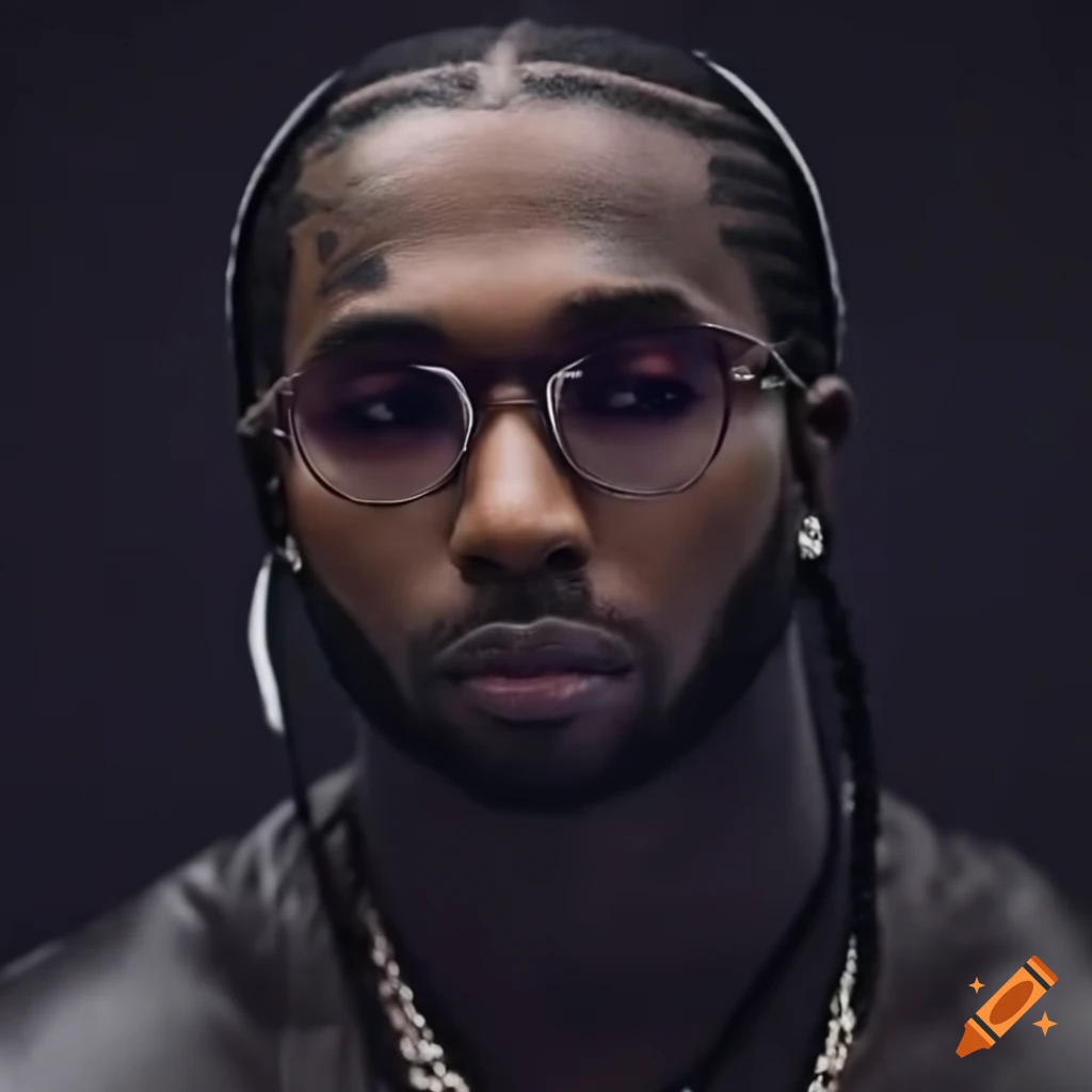 Hd photo of pop smoke on Craiyon