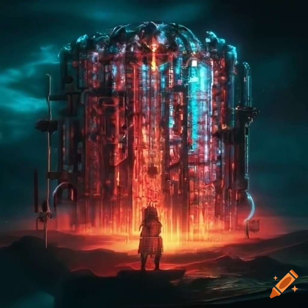 Atompunk quantum technology with fallout aesthetics on Craiyon