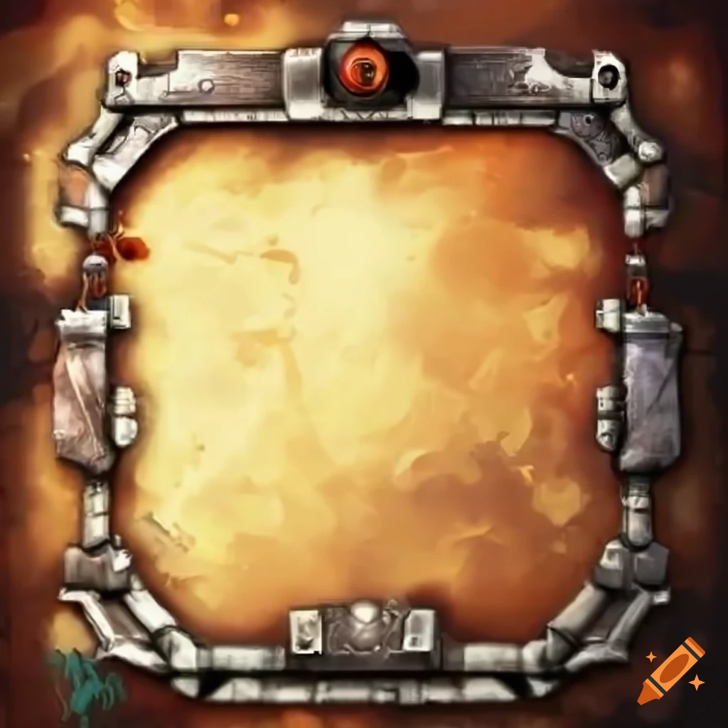 Ui rpg inventory gear slot frame border on Craiyon