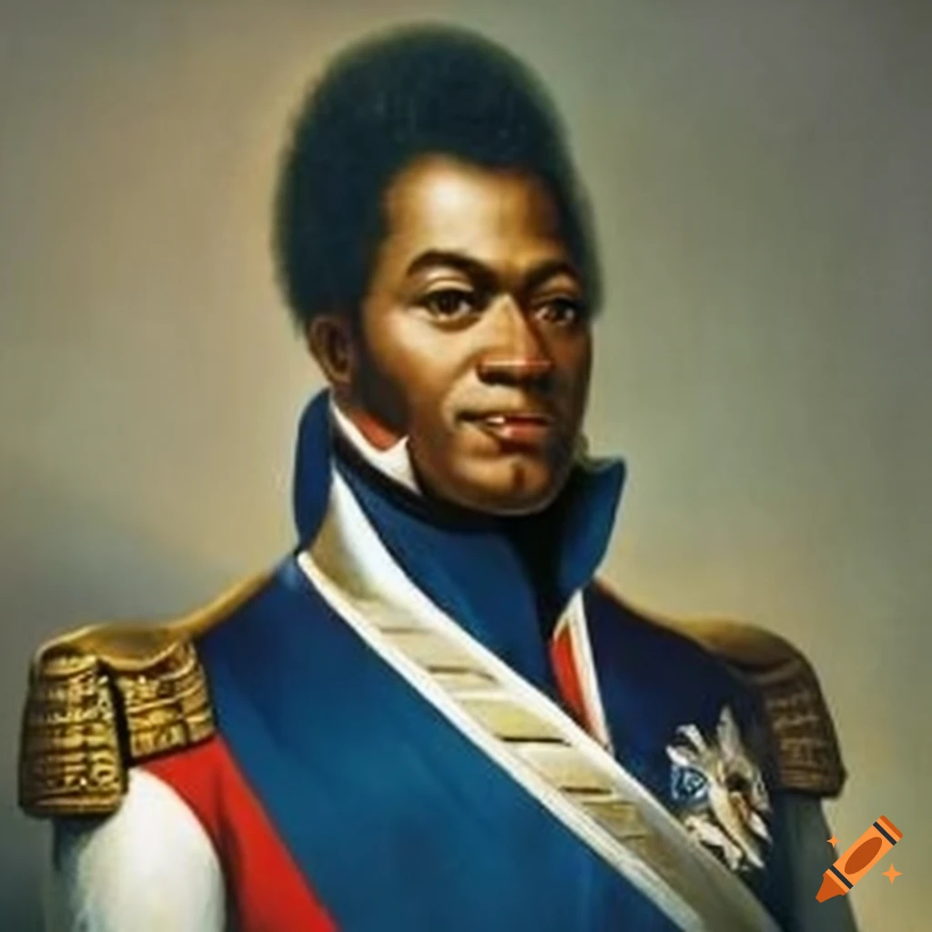 Toussaint louverture, haitian revolutionary 1803 on Craiyon