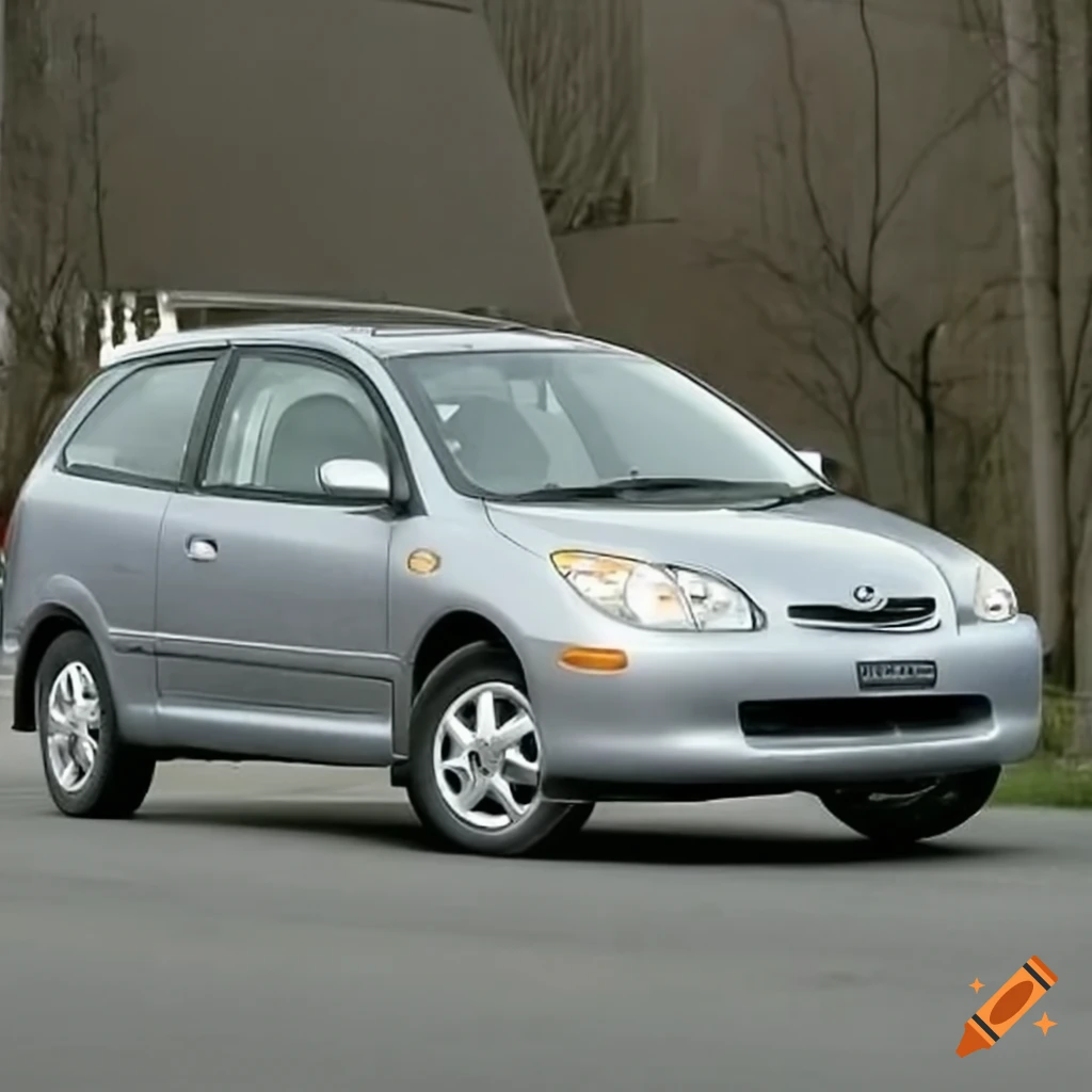 Reliable economy toyota hatchback from the 2000s on Craiyon