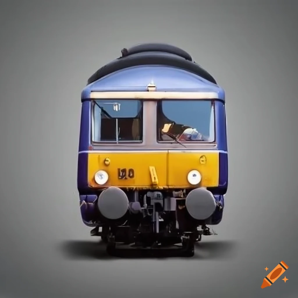 Class 124 dmu train on Craiyon