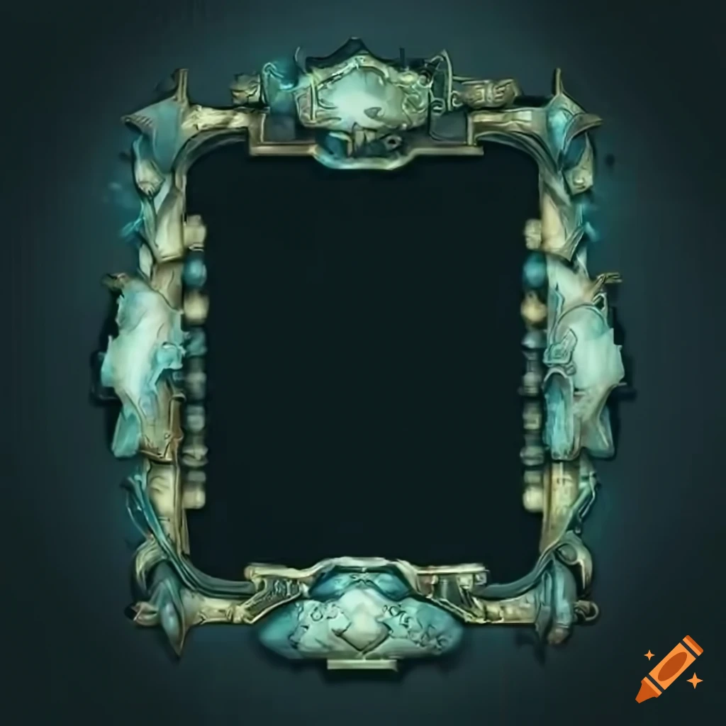 Ui rpg inventory gear slot frame border on Craiyon