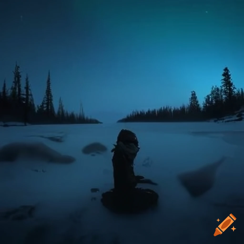 Cold desolate isolation on Craiyon