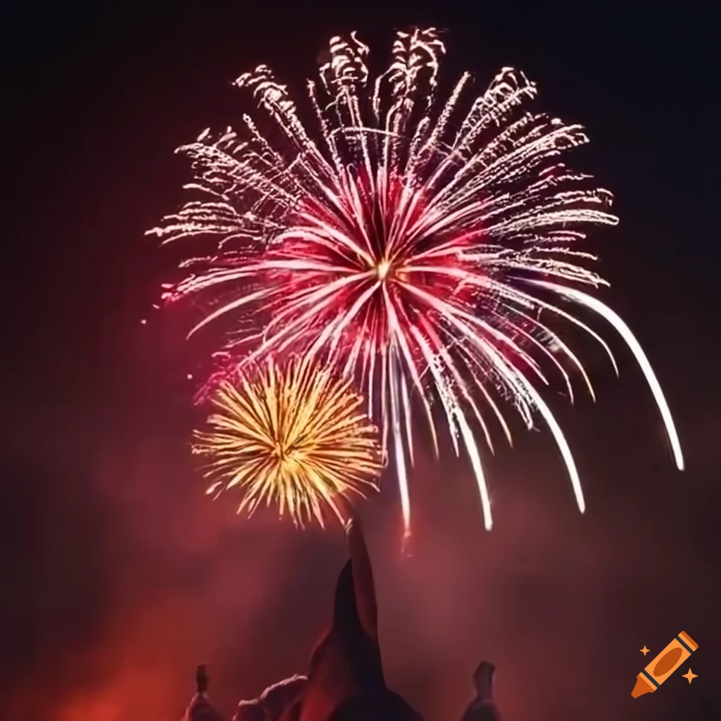 Happy new year 2024 on Craiyon