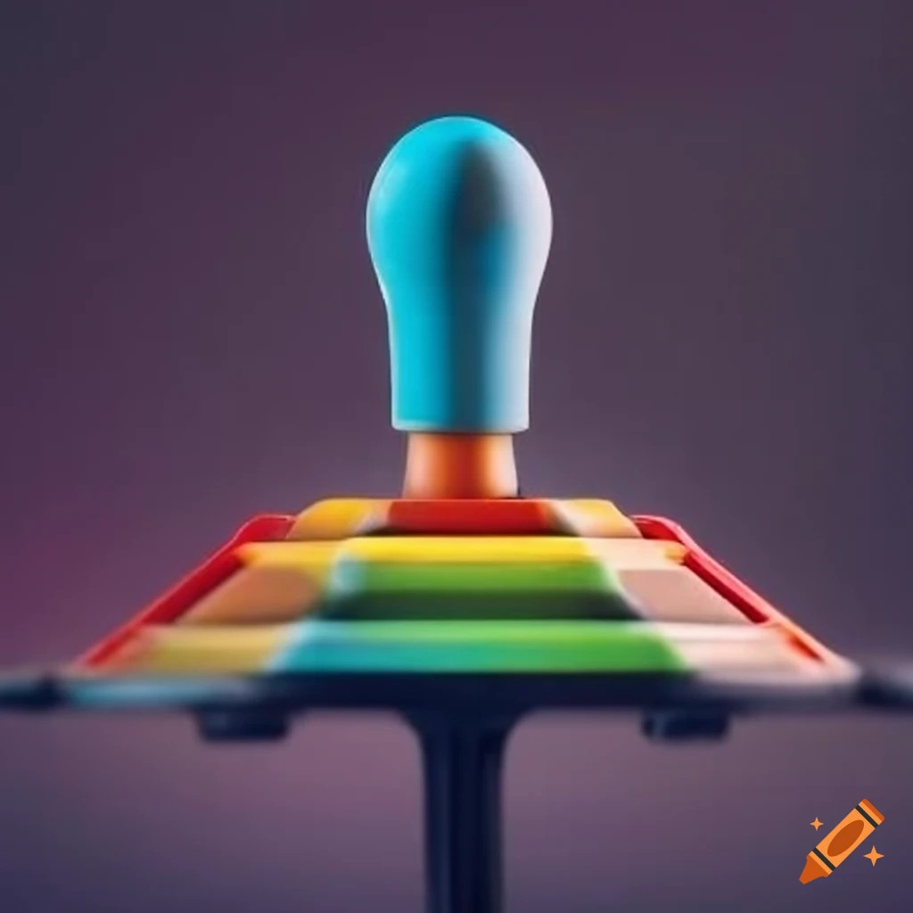 Vintage spectrum joystick on Craiyon