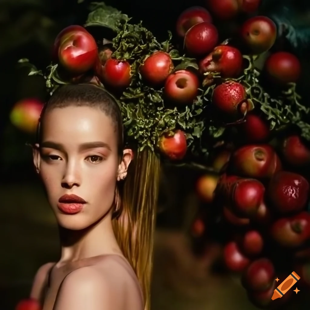 Apple tree on Craiyon