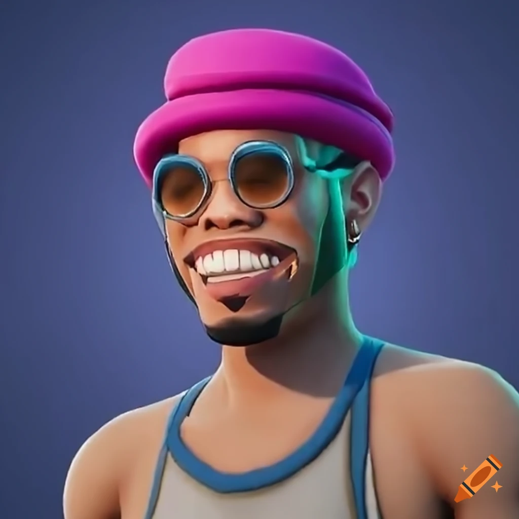 Anderson .paak in fortnite style on Craiyon