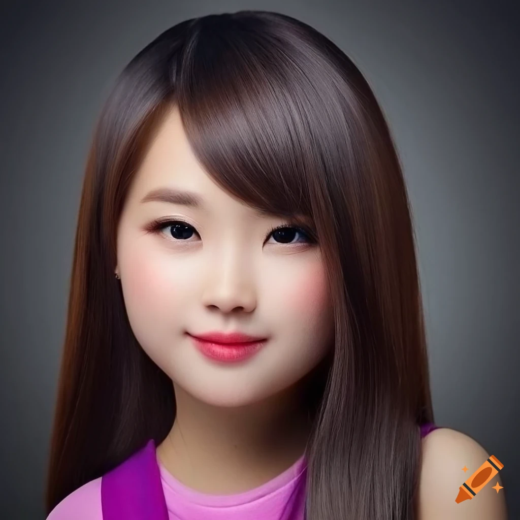Portrait of mabel pines in high-resolution with enhanced details on Craiyon