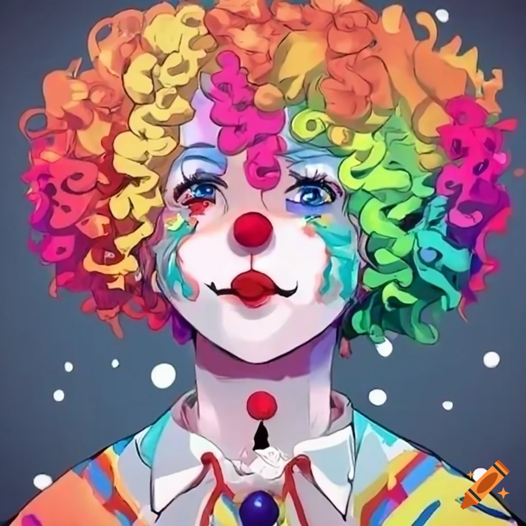 Clown on Craiyon