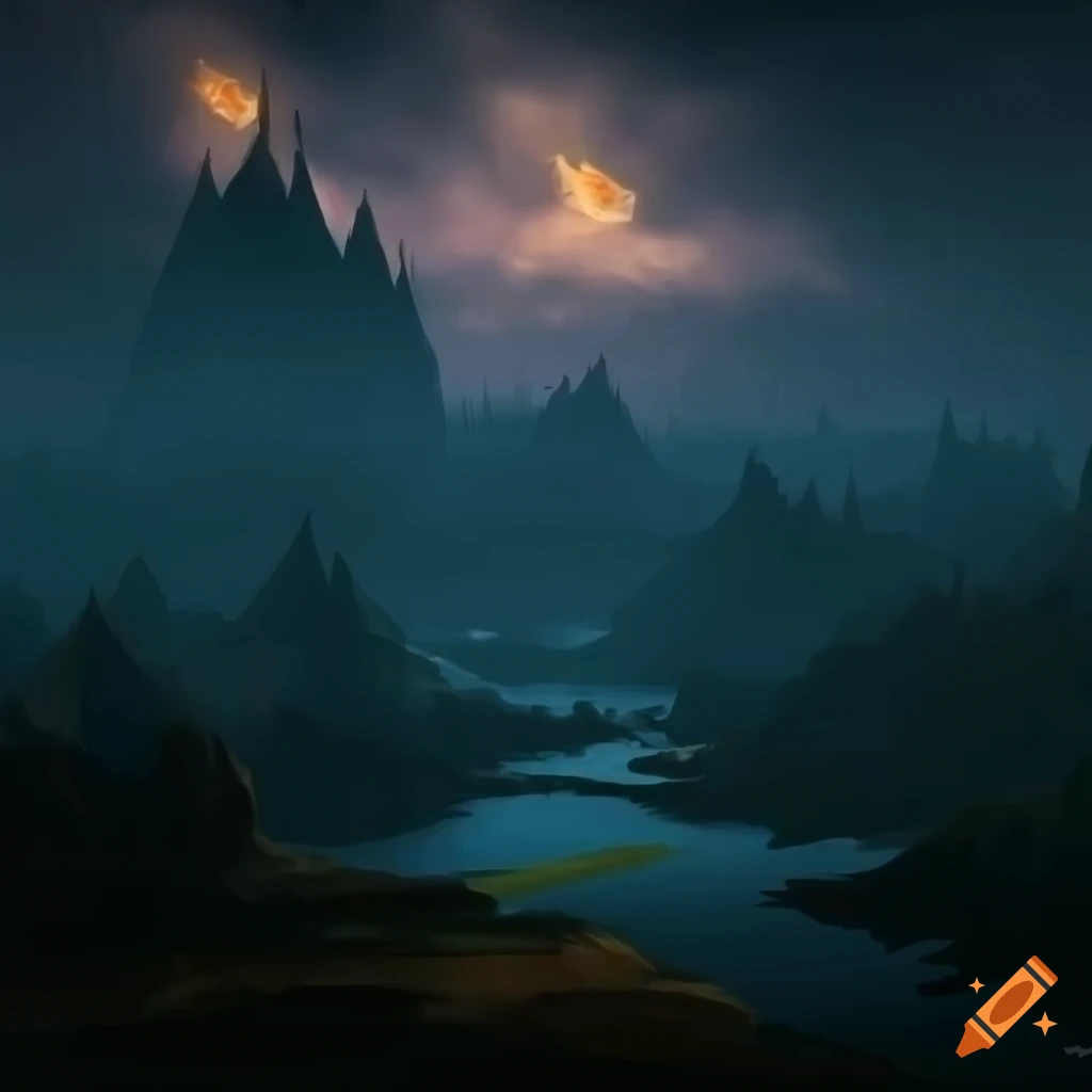 Zelda twilight princess style environment wallpaper in 1440p on Craiyon